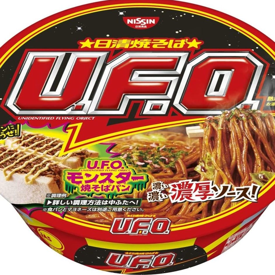 NISSIN Yakisoba U.F.O. Instant Foods Rich Source 128g x 12pcs Japan