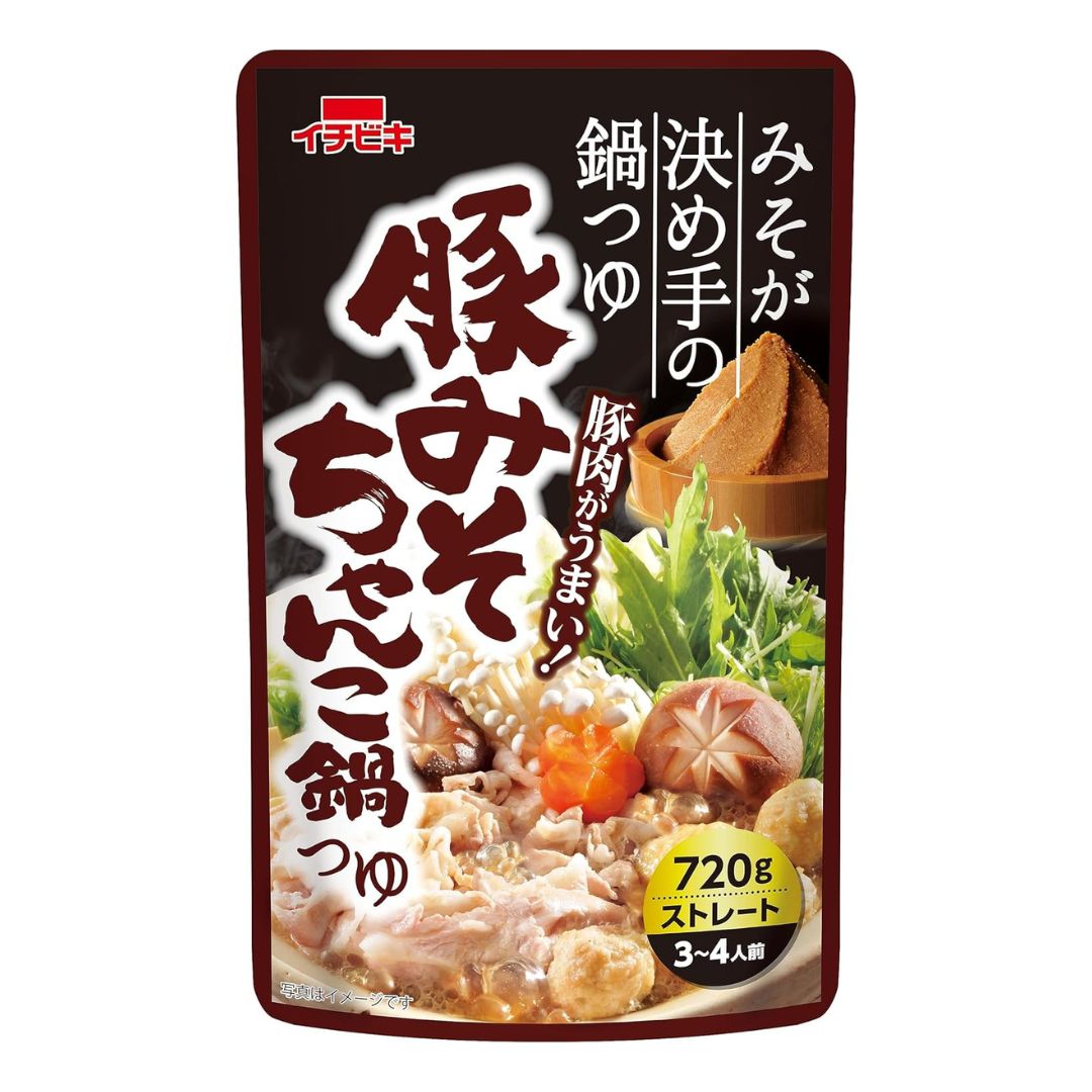 Straight Pork Miso Chanko Hot Pot Soup Base 720g Chanko Nabe - ICHIBIK