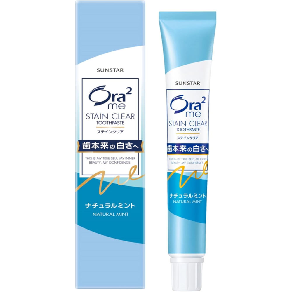 Sunstar Ora2 me Stain Clear Toothpaste Natural Mint 20g – Made in JAPA