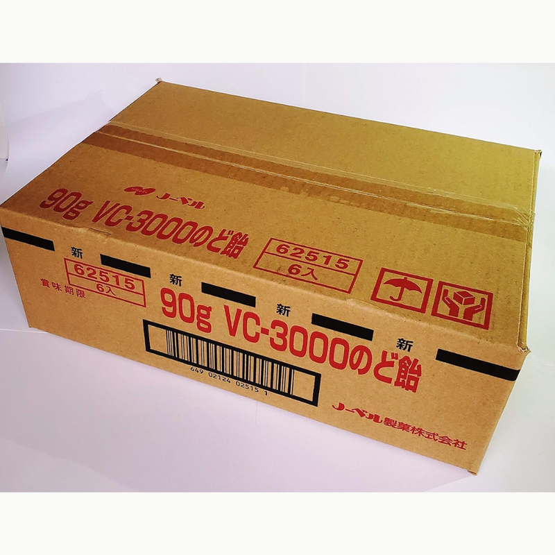 Nobel VC-3000 Lemon Throat Candy 6-Bag Set Made in JAPAN - Tokyo Sakur