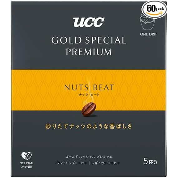 UCC GOLD SPECIAL PREMIUM One Drip Coffee Nut Beet (10g x 5P) x 12 boxe