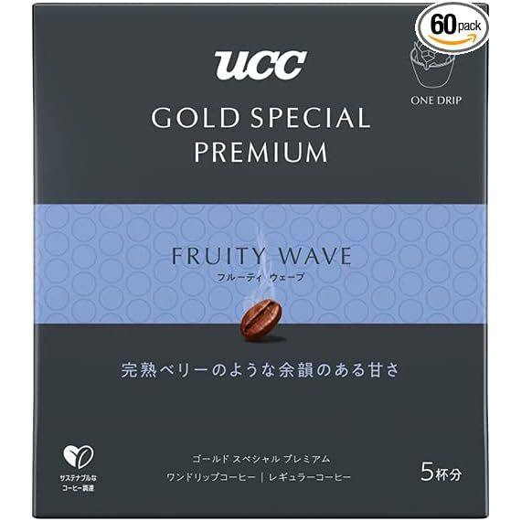 UCC GOLD SPECIAL PREMIUM One Drip Coffee Fruity Wave (0.35 oz x 5P) x