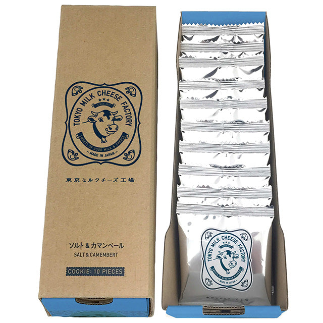 Tokyo Milk Cheese Factory Salt & Camembert Cookies 10 Pack - Tokyo Sna