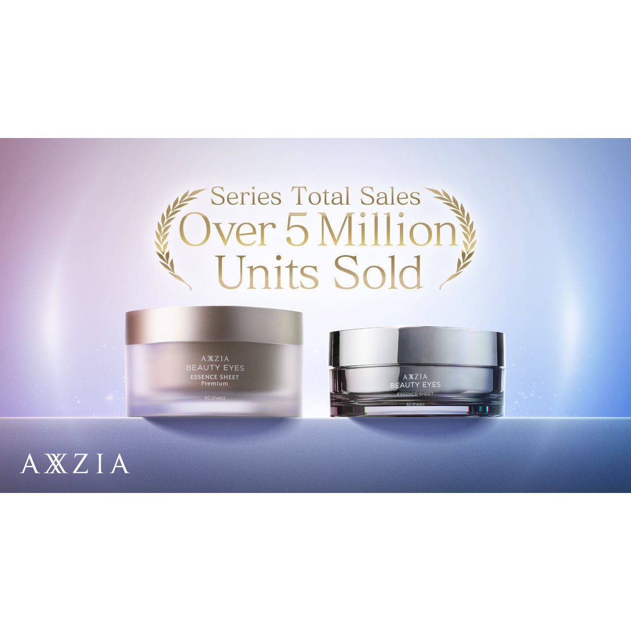 AXXZIA Beauty Eyes Essence Sheet Premium 60 Sheets Skin Care Japan