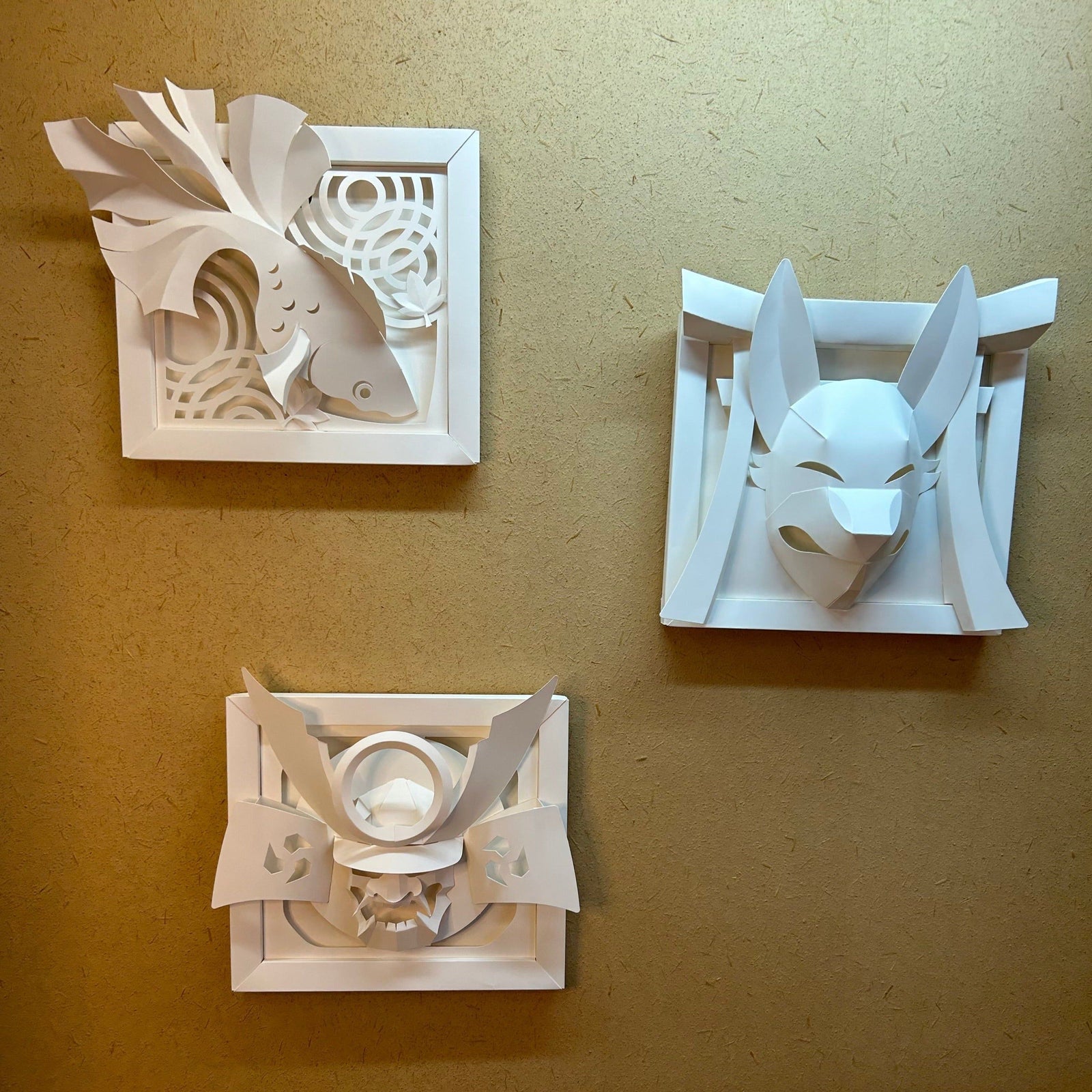 Kagurazaka Craft Busho Kabuto Original Paper Craft Traditional Design