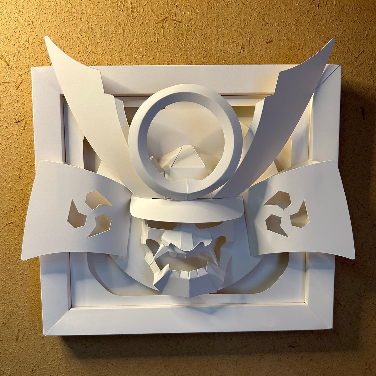 Kagurazaka Craft Busho Kabuto Original Paper Craft Traditional Design