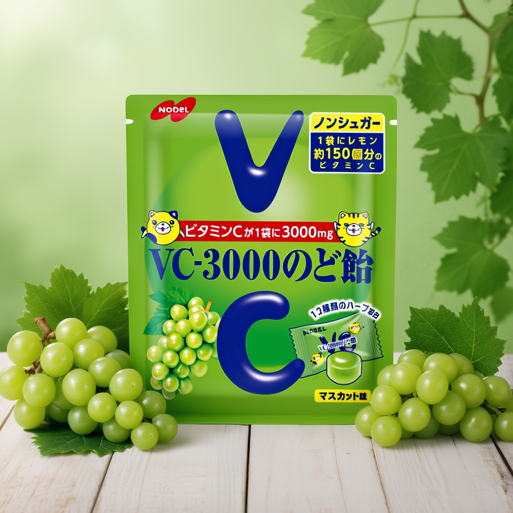 Nobel VC-3000 Muscat Throat Candy 6-Bag Set Made in JAPAN - Tokyo Saku
