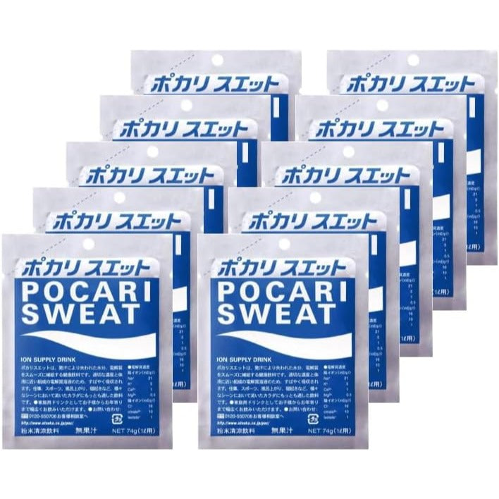 Pocari Sweat Powder 1L Pack (10 Sachets) Trusted Hydration Solution Ma