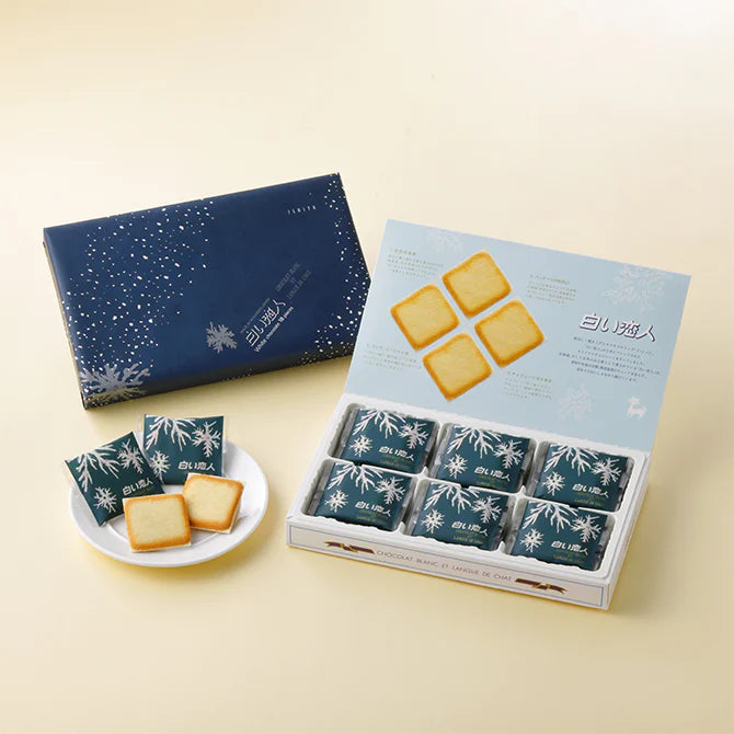 Shiroi Koibito White Lovers White Chocolate Cookie Sakura Japan