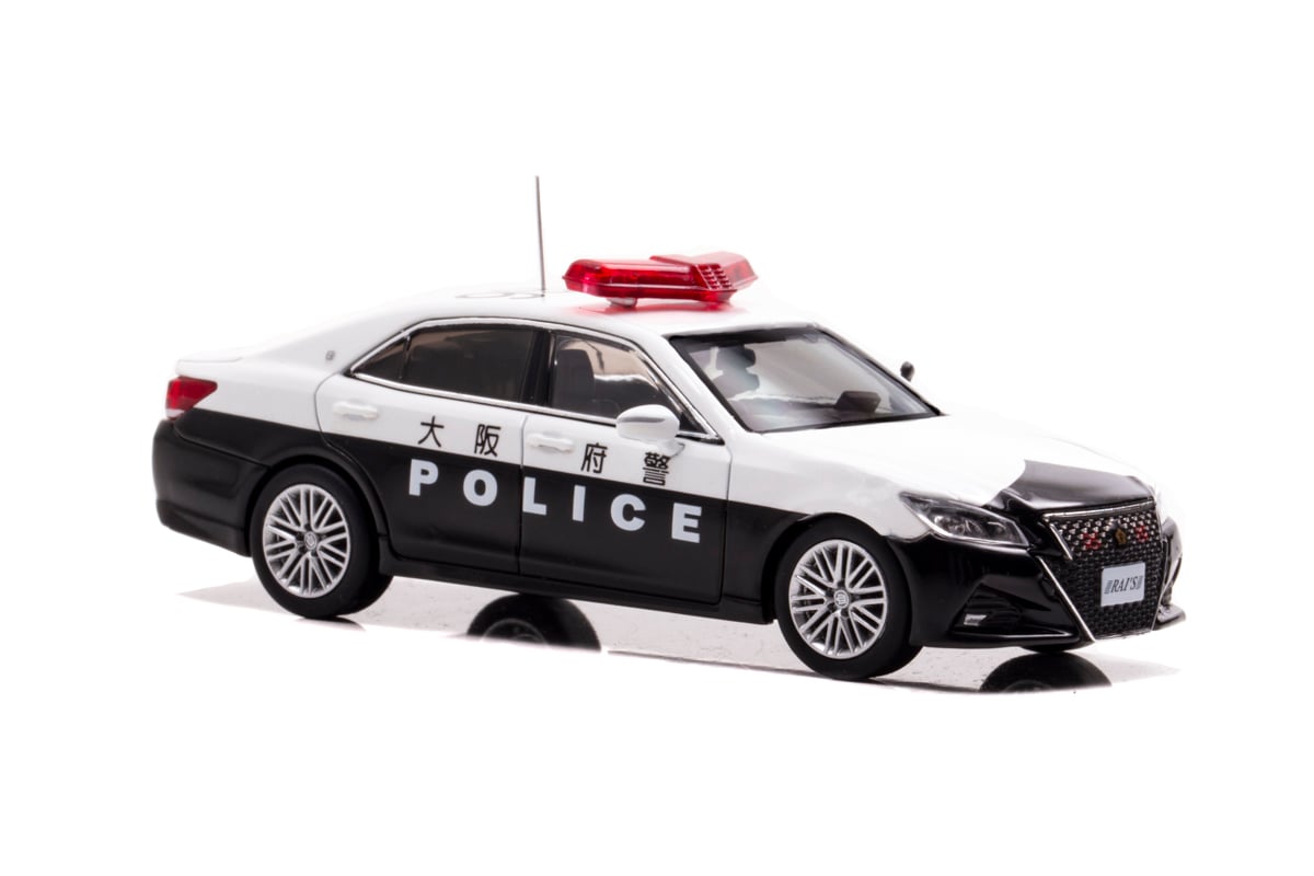 Toyota Crown Athlete (GRS214) Osaka Police Highway Patrol Made in JAPA