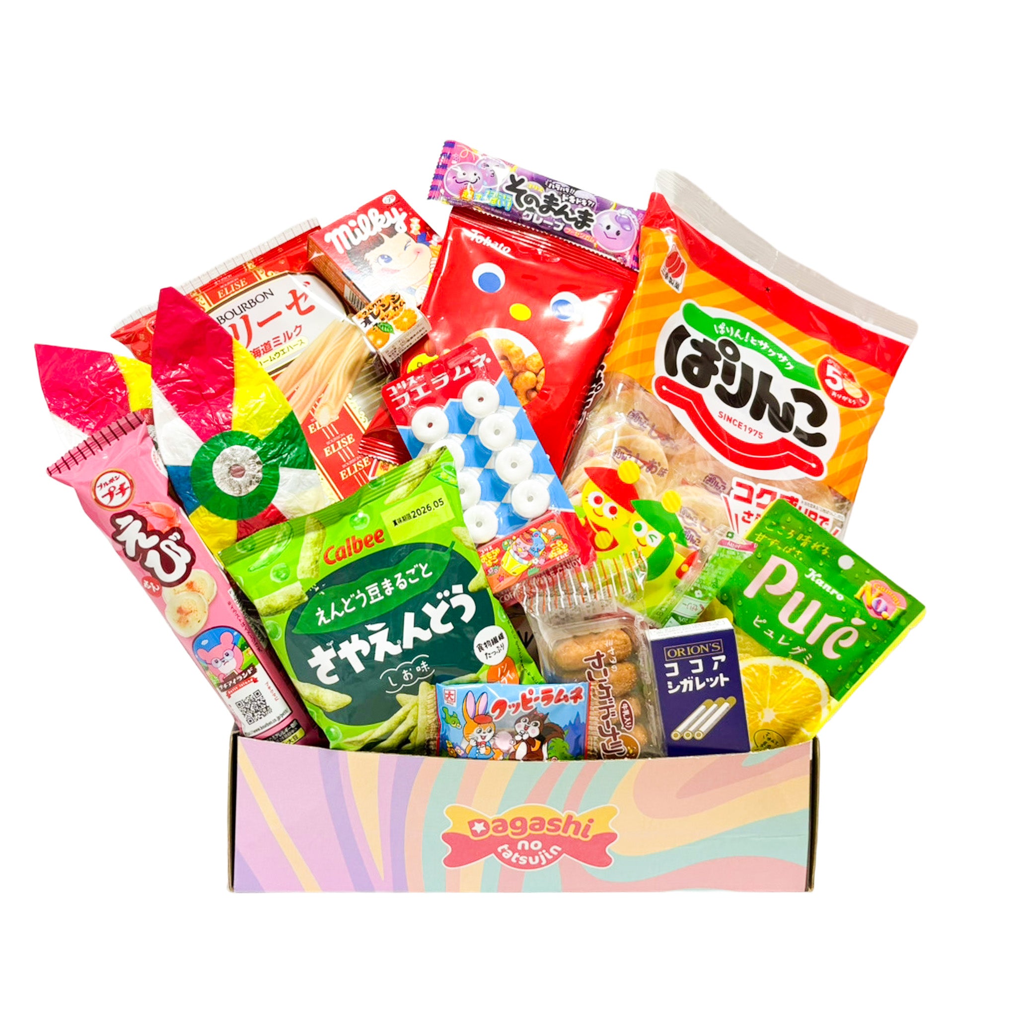 Dagashi Japanese Snack Selection Box Variety Pack Gift Set - Dagashi-n