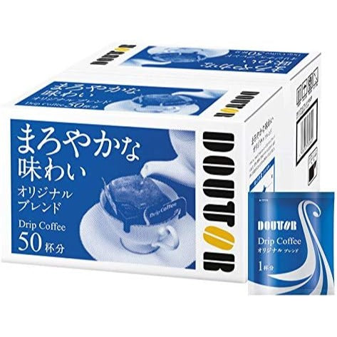 DOUTOR Coffee Drip Coffee Original Blend Mild Taste 50Packs Japan Impo