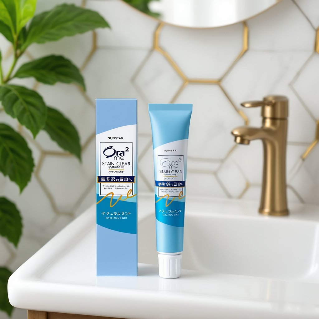 Sunstar Ora2 me Stain Clear Toothpaste Natural Mint 20g – Made in JAPA