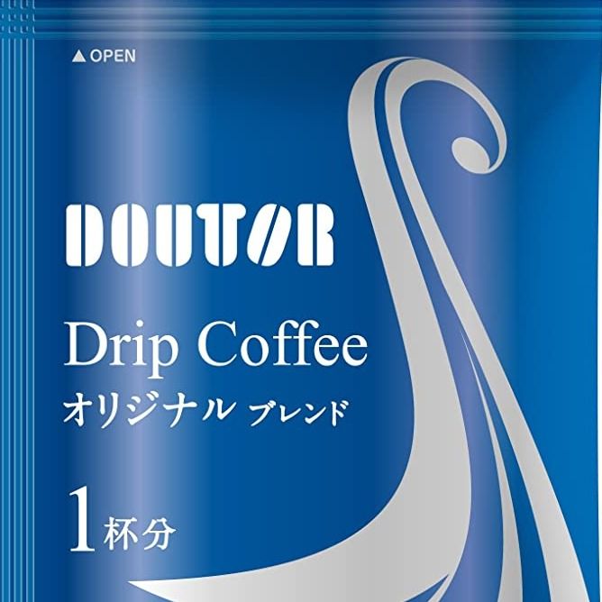 DOUTOR Coffee Drip Coffee Original Blend Mild Taste 50Packs Japan Impo