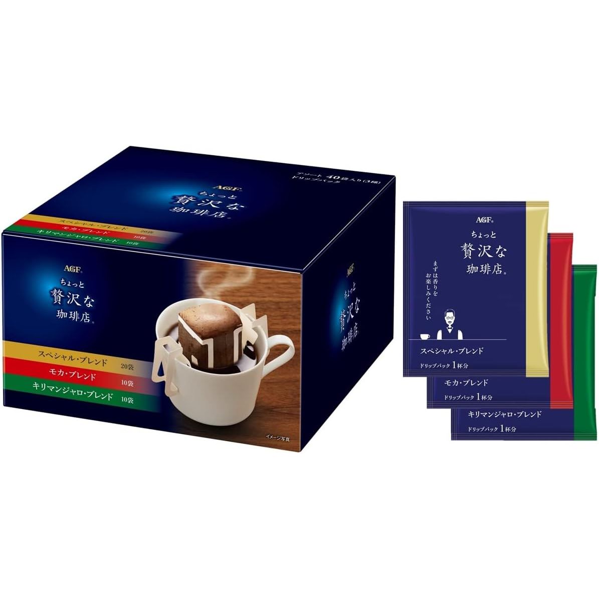AGF Regular Coffee Drip Pack Assorted 40 Bags Drip Coffee - Tokyo Saku